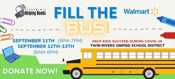 Fill The Bus | Sacramento Helping Hands Foundation